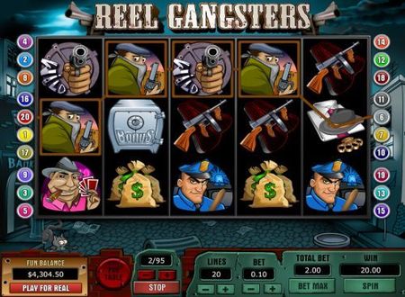 Reel Gangsters Slot Machine Review | Reel Gangsters Casino Bonuses ...